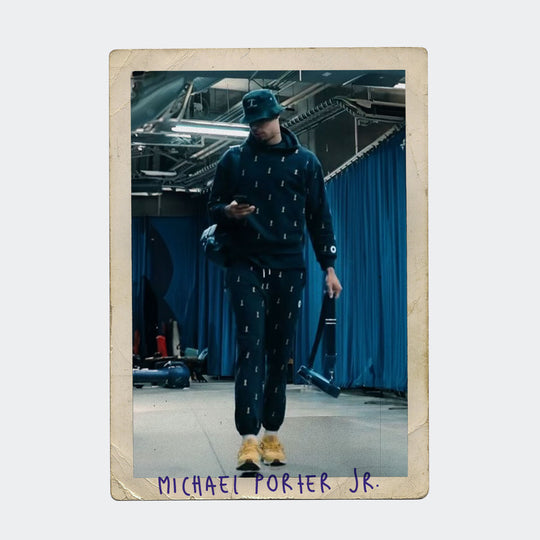 Michael Porter Jr. Spotted in the Trophy Hunting x '47 NBA Embroidered ...